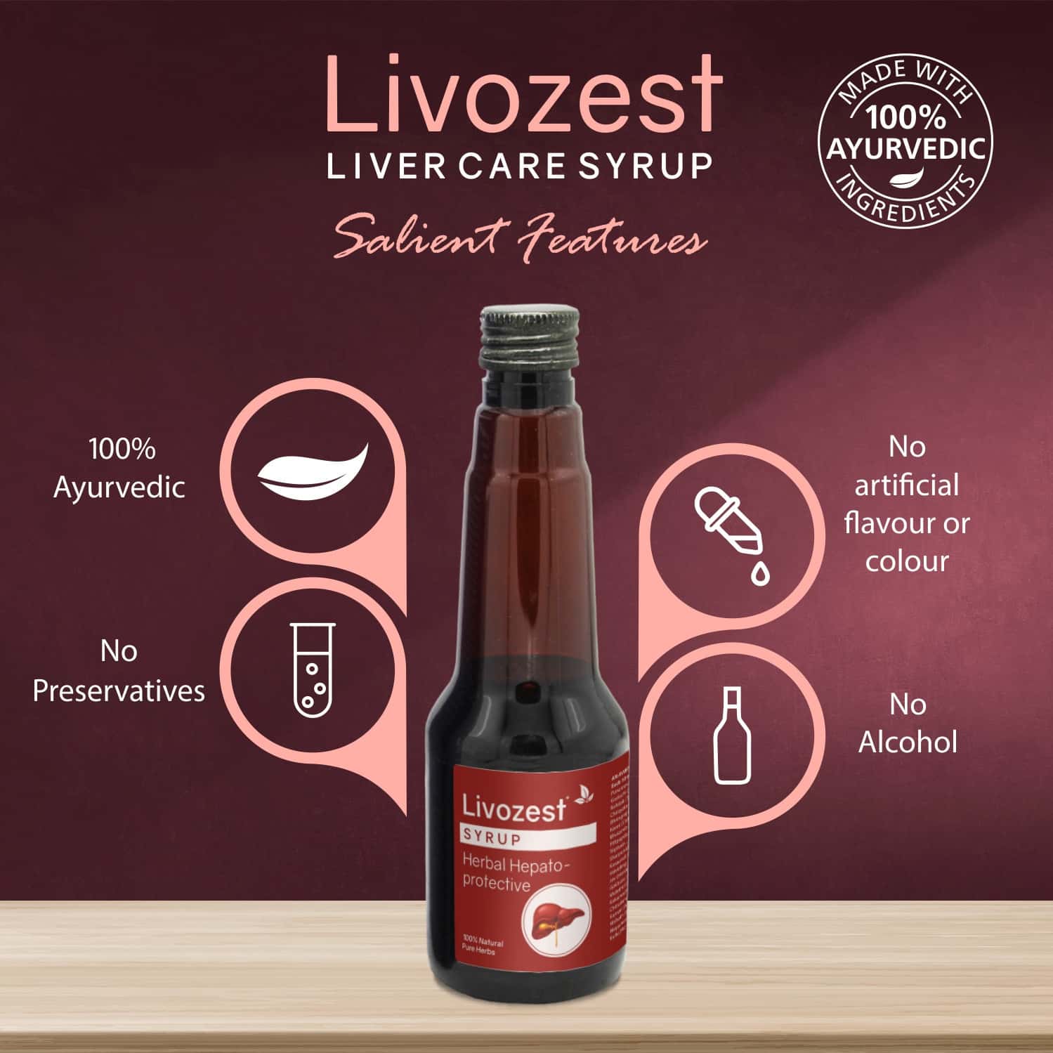 Buy LIVOZEST SYRUP (200 ML - PACK OF 4)|LIVER HEALTH SUPPLEMENT|HELPS ...