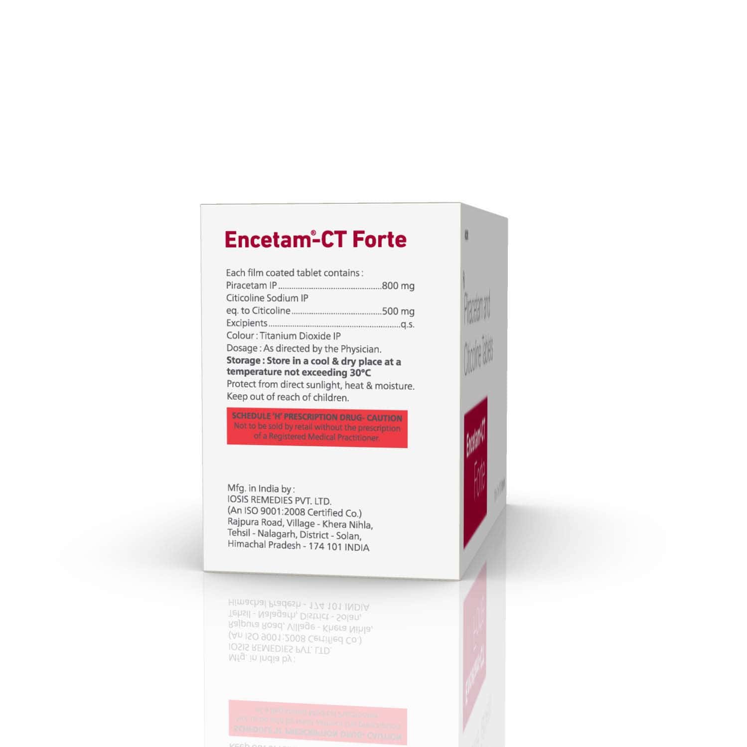 Buy Encetam Ct Forte Strip Of 10 Tablets Online at Flat 15% OFF | PharmEasy