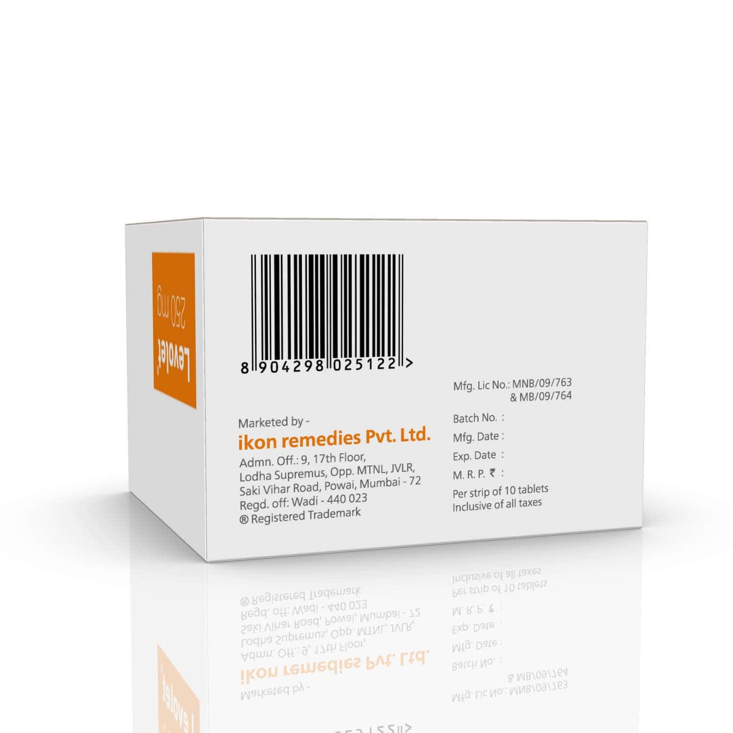 Levolet 250 MG Tablet (10): Uses, Side Effects, Price & Dosage | PharmEasy