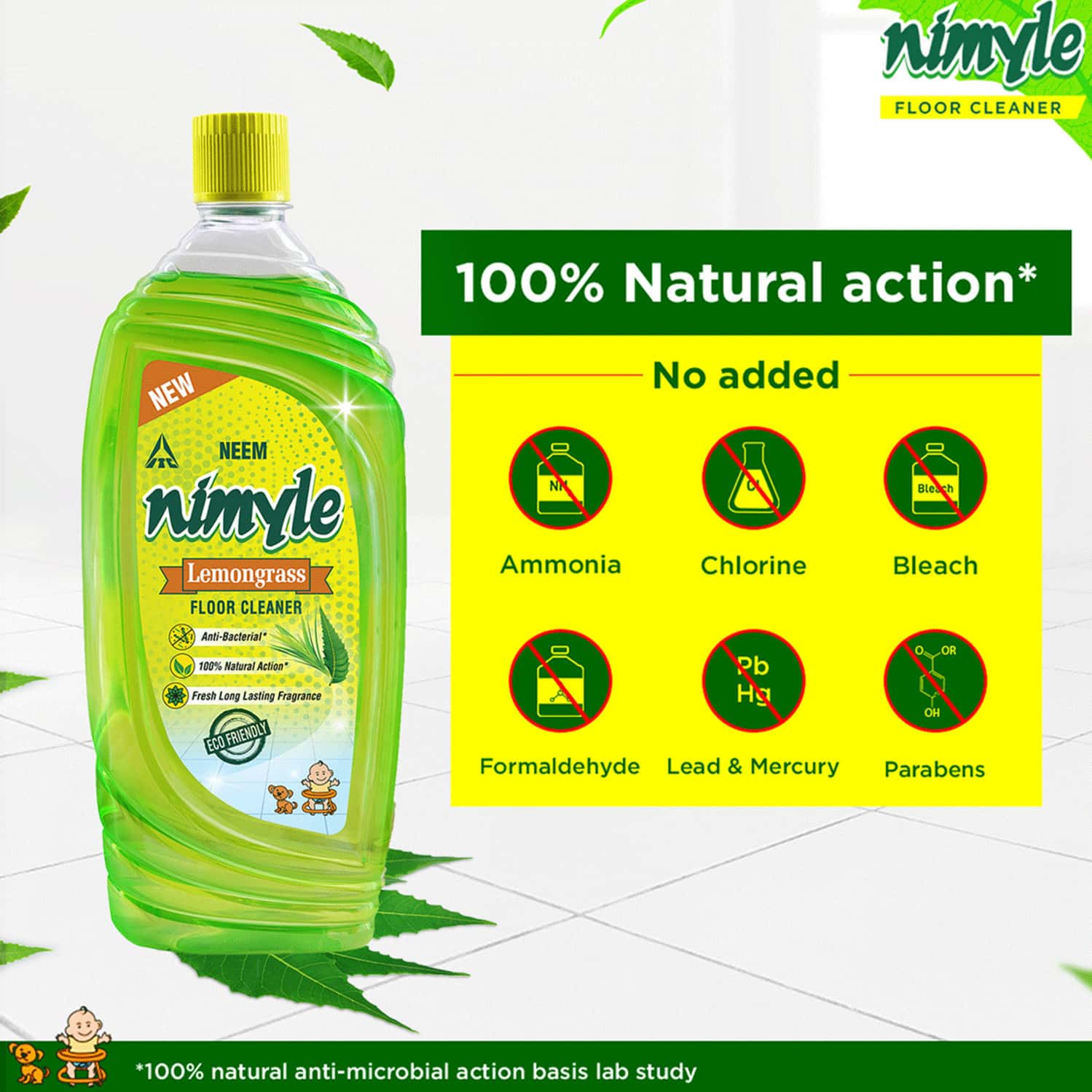 Buy NIMYLE LEMONGRASS FLOOR CLEANER 975ML Online & Get Upto 60% OFF at ...
