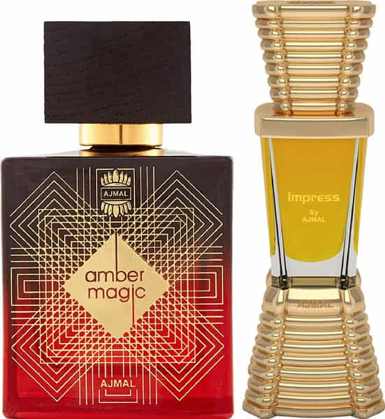 Buy AJMAL AMBER MAGIC EDP 100ML PERFUME FOR MEN AND IMPRESS CP OIL ...