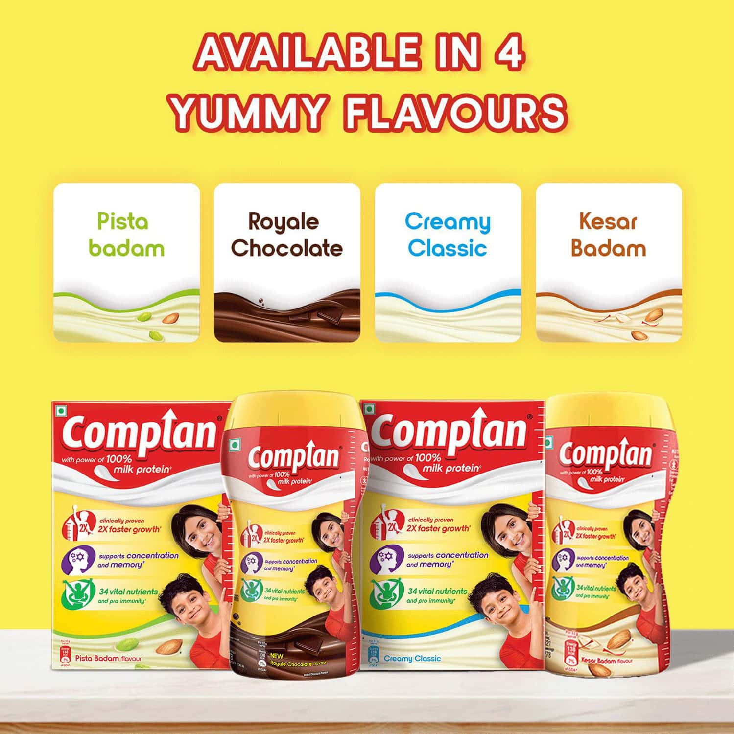 Buy COMPLAN NUTRITION AND HEALTH DRINK ROYALE CHOCOLATE 400GM, POUCH ...