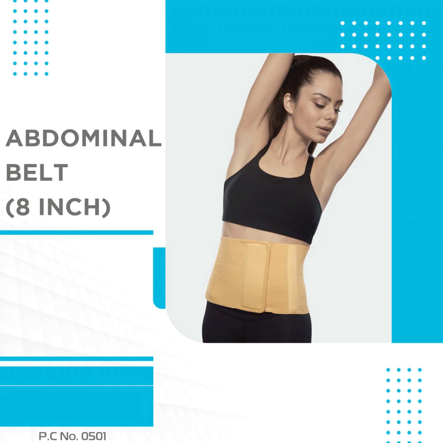 Buy VISSCO ABDOMINAL BELT (8") |SUPPORTS THE WEAK ABDOMINAL MUSCLES TO ...