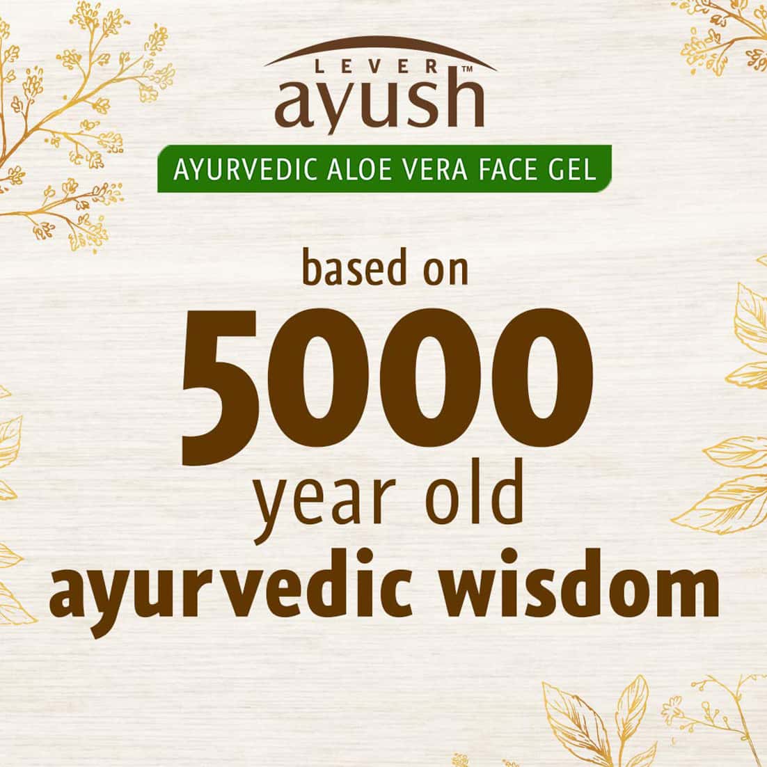 Buy LEVER AYUSH NATURAL AYURVEDIC ALOE VERA COOLING FACE GEL-150 G ...