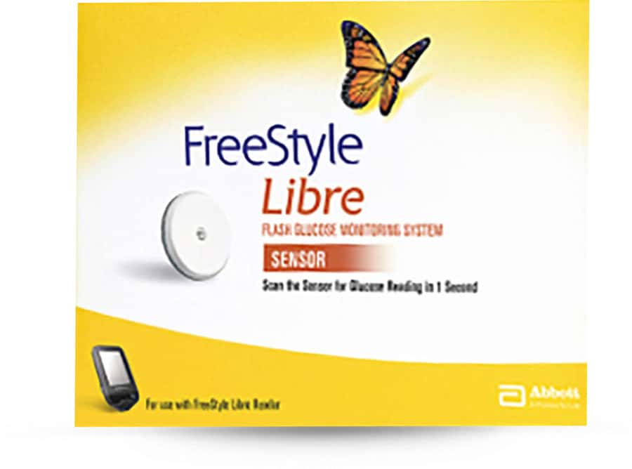 Buy FREESTYLE LIBRE READER FLASH GLUCOSE MONITORING SYSTEM (YELLOW ...