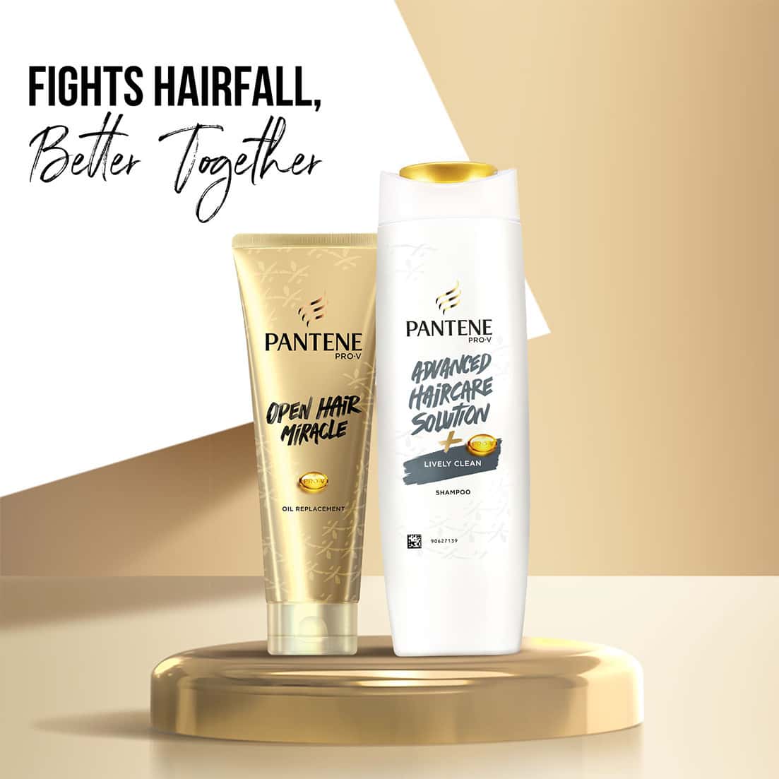 Buy PANTENE ADVANCED HAIR CARE SOLUTION LIVELY CLEAN SHAMPOO - 200ML ...