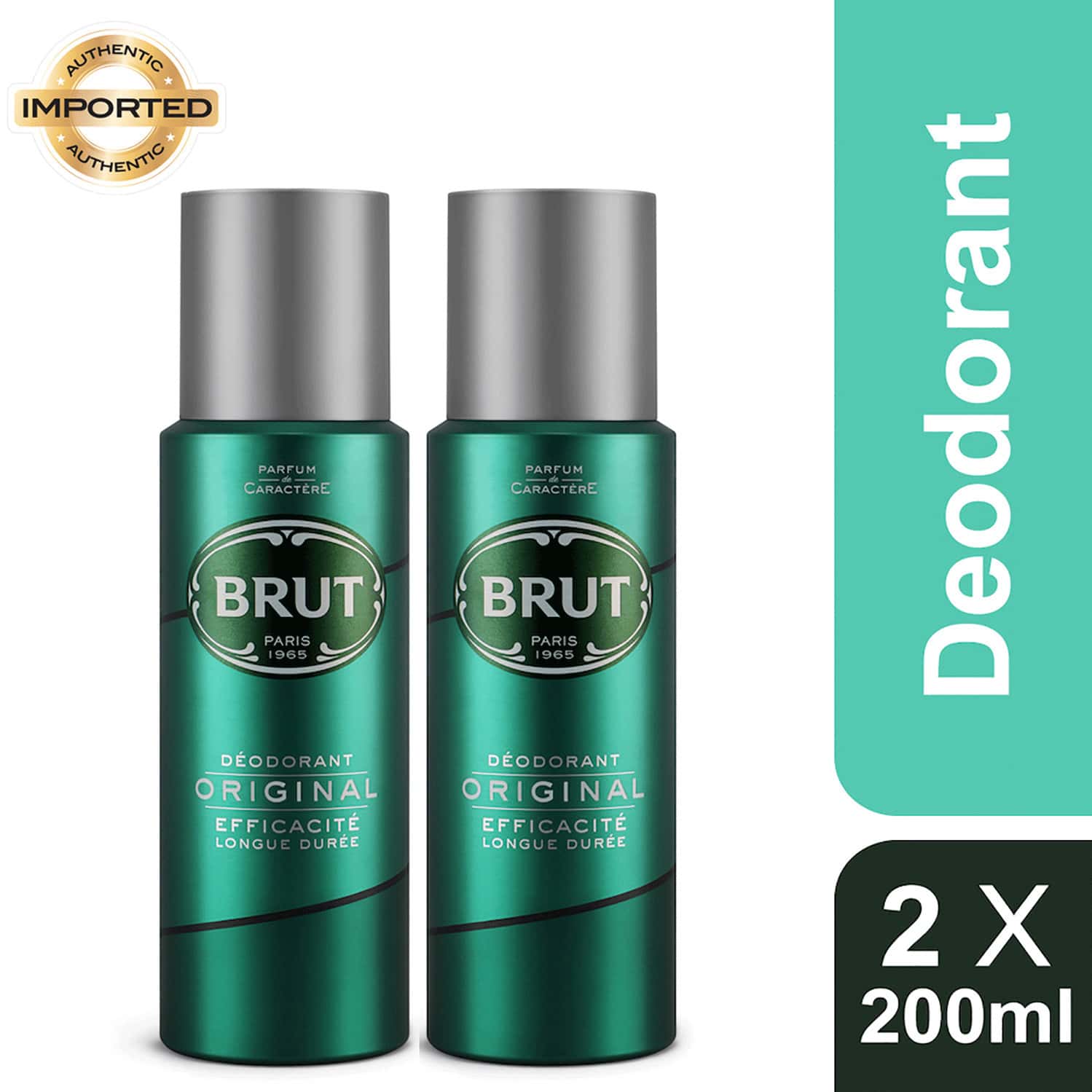 Buy BRUT ORIGINAL DEODORANT SPRAY FOR MEN LONG-LASTING FRAGRANCE 200 ML ...
