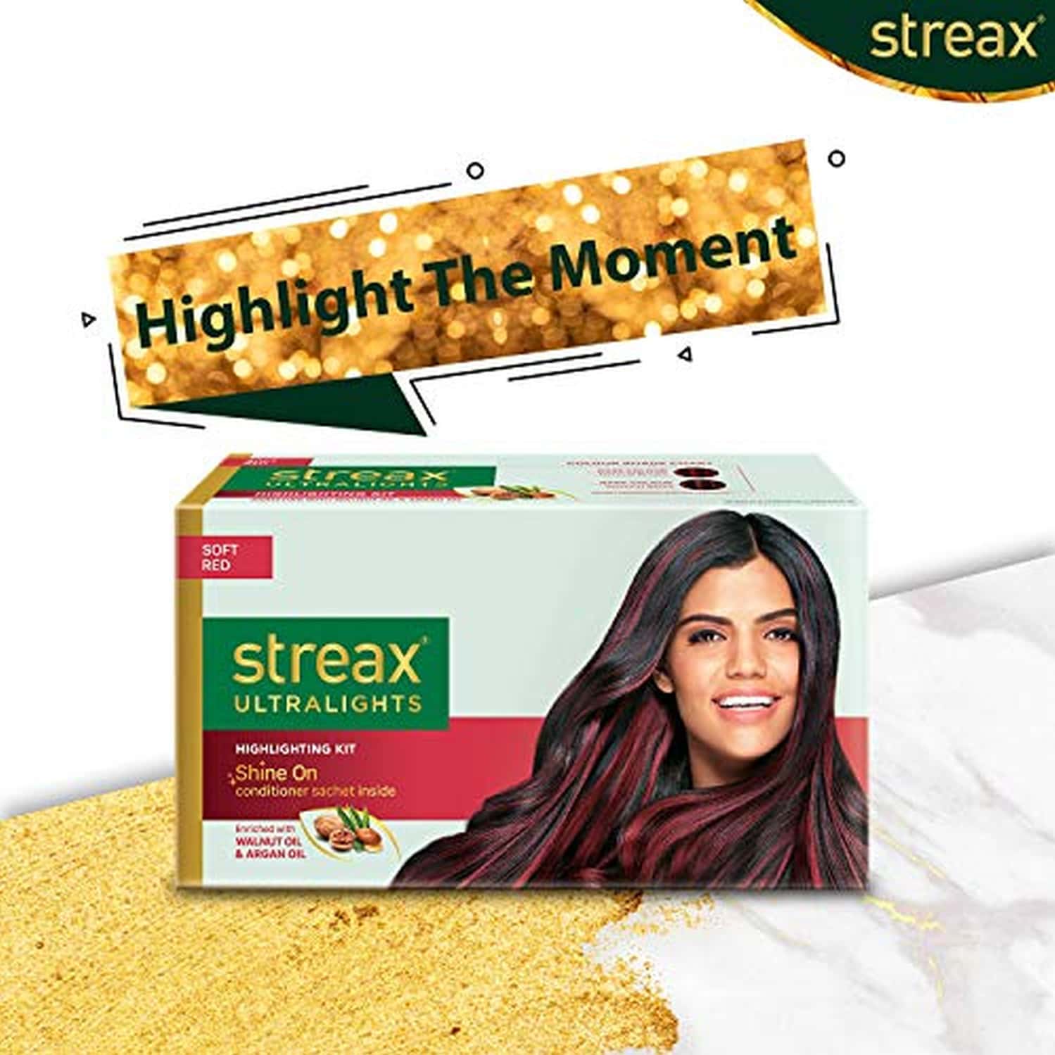 Buy STREAX ULTRALIGHTS HIGHLIGHTING KIT SOFT RED(7008) Online & Get ...