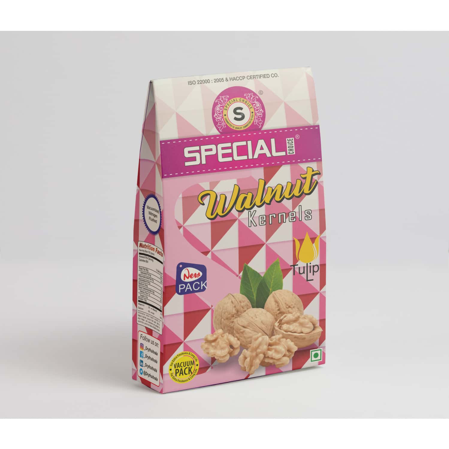 Buy SPECIAL CHOICE WALNUT KERNELS TULIP VACUUM PACK 250G X 4 Online ...