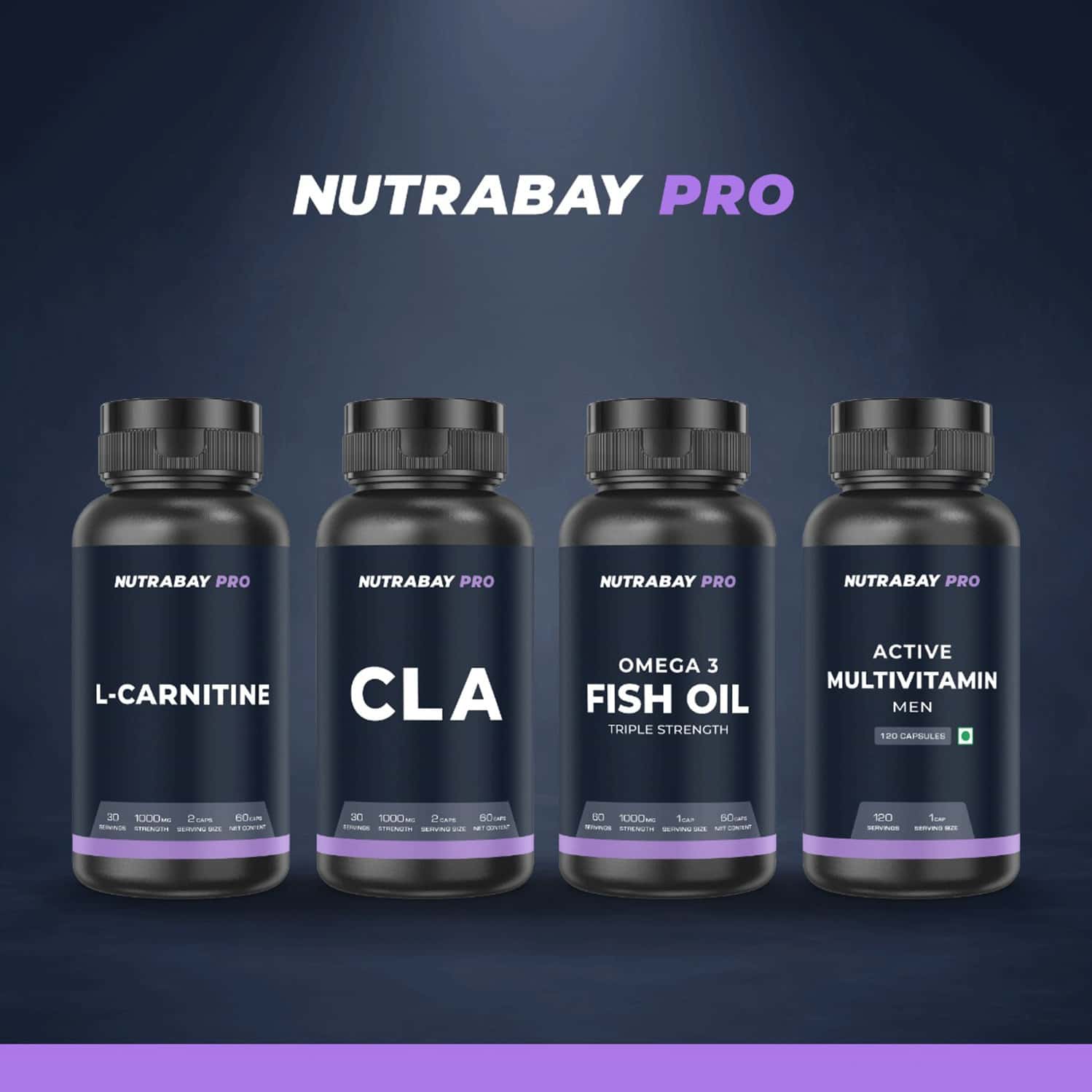 Buy NUTRABAY PRO ACTIVE MULTIVITAMIN MEN - 25 VITAMINS & MINERALS 120 ...