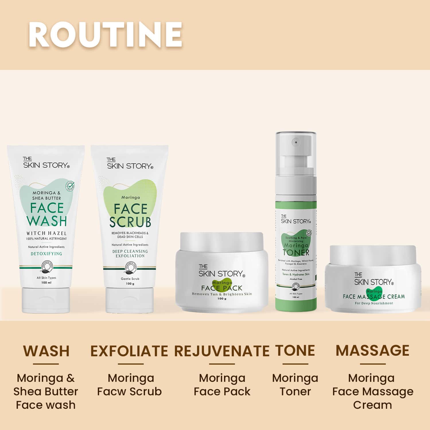 Buy THE SKIN STORY SOOTHING & PORE MINIMIZING MORINGA TONER, 100ML Online & Get Upto 60% OFF at ...