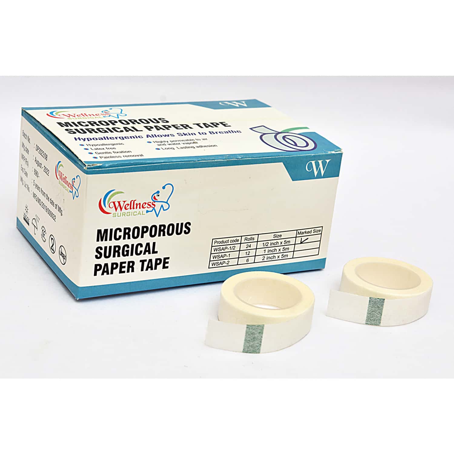 Buy MICROPORE PAPER TAPE 1 INCH X 5MTS Online & Get Upto 60% OFF at ...