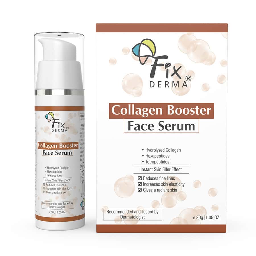 Buy FIXDERMA HYDROLYZED COLLAGEN BOOSTER FACE SERUM - 15G Online & Get ...