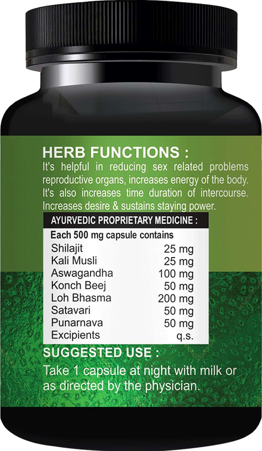 Buy HERBAL CAPSULES FOR HELPS TO IMPROVES PERFORMANCE IMPROVES DERIVE ...