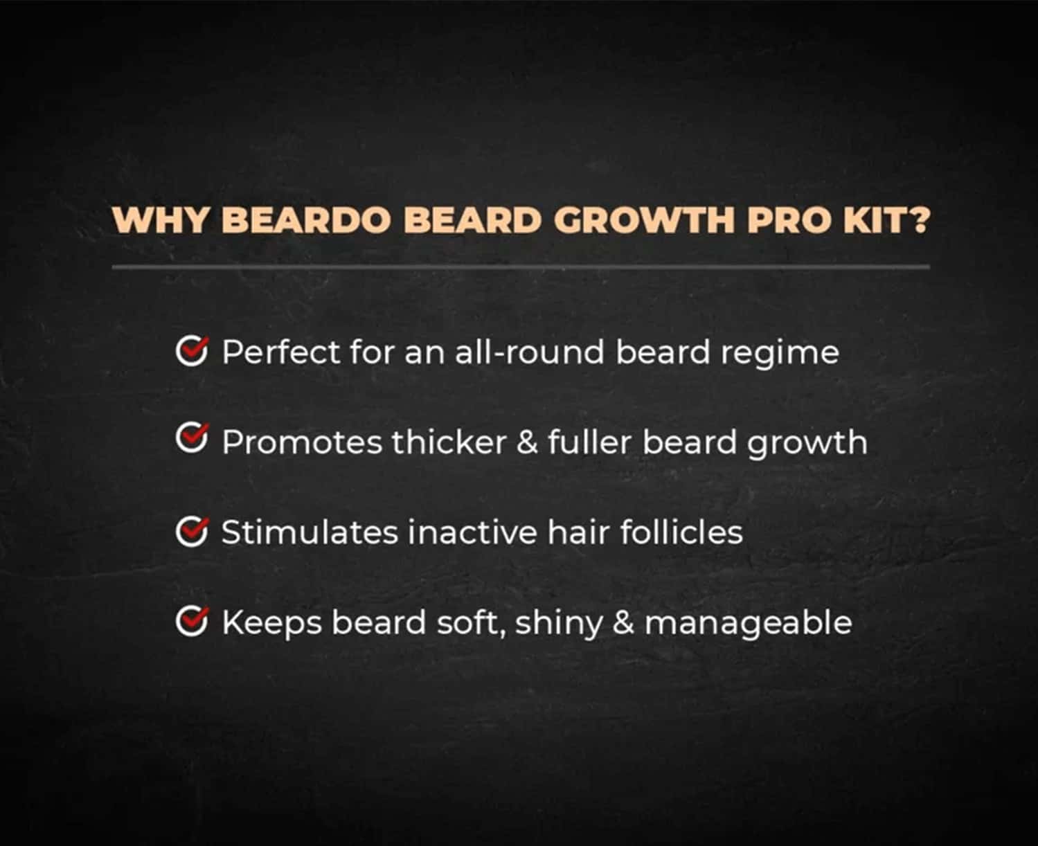 Buy BEARDO DON BEARD GROWTH PRO KIT Online & Get Upto 60% OFF at PharmEasy