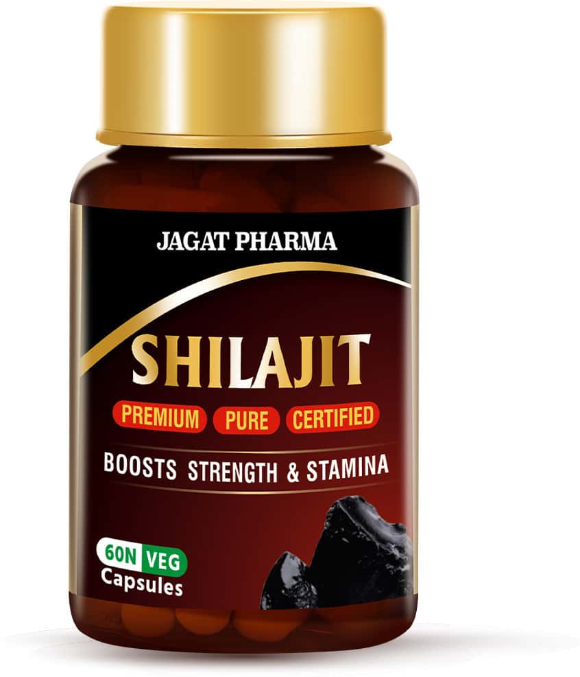 Buy JAGAT PHARMA HIMALAYAN PURE SHILAJIT 100% AYUVEDIC CAPSULES FOR ...