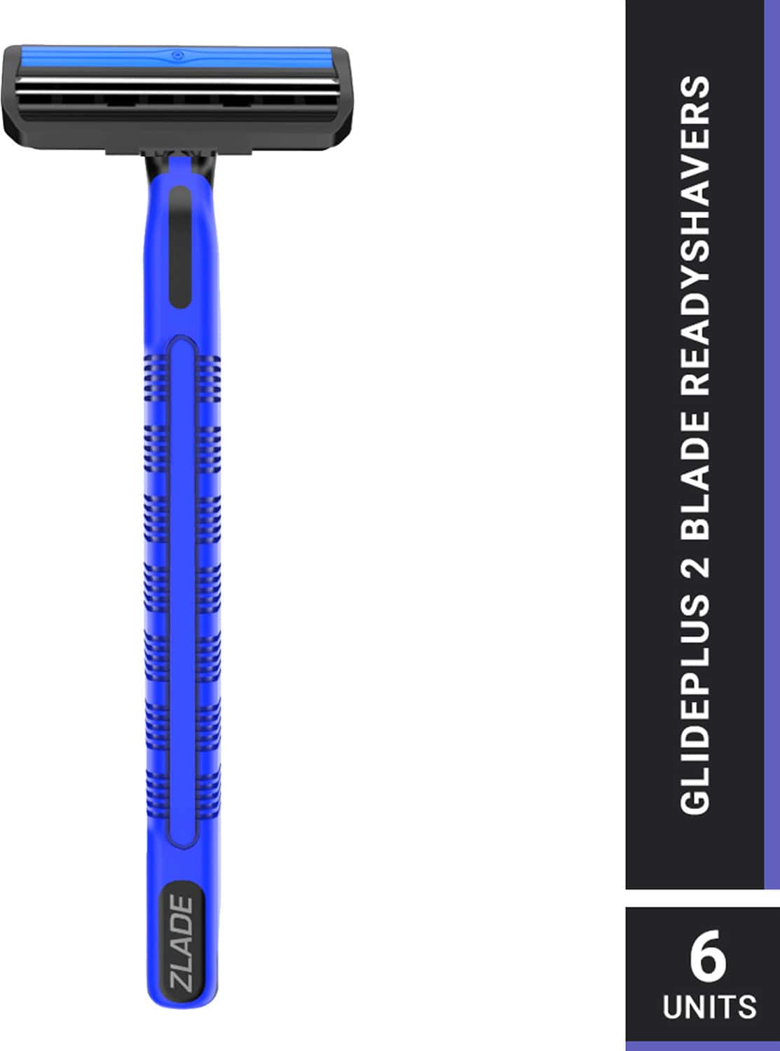 Buy ZLADE GLIDE II PLUS READYSHAVER, TWIN BLADE DISPOSABLE SHAVING ...