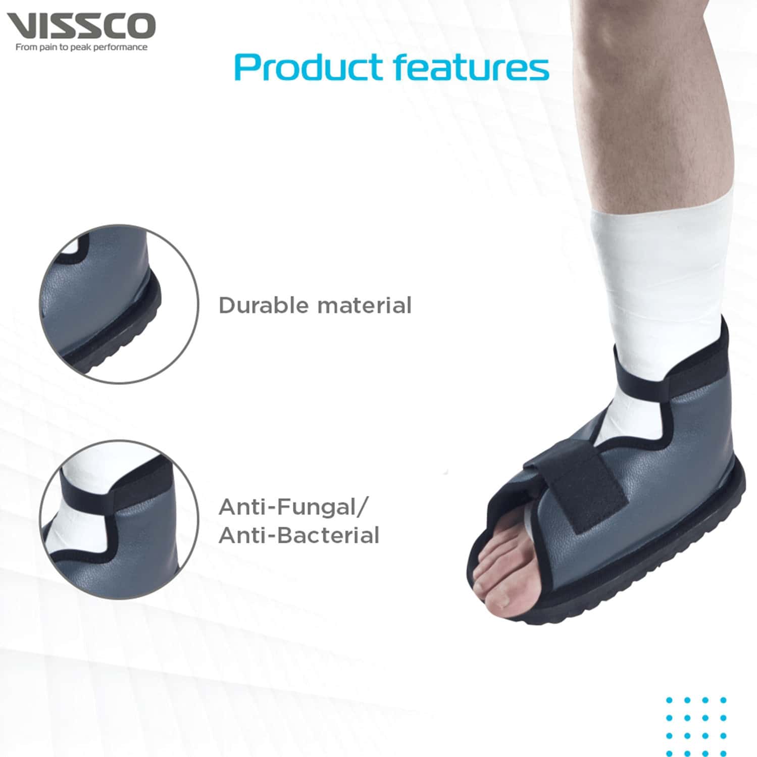 Buy VISSCO CAST SHOE, WATERPROOF PLASTER COVER SHOE, PREVENTS WEAR ...