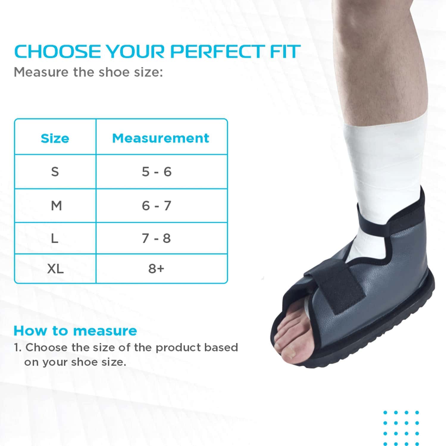 Buy VISSCO CAST SHOE, WATERPROOF PLASTER COVER SHOE, PREVENTS WEAR ...