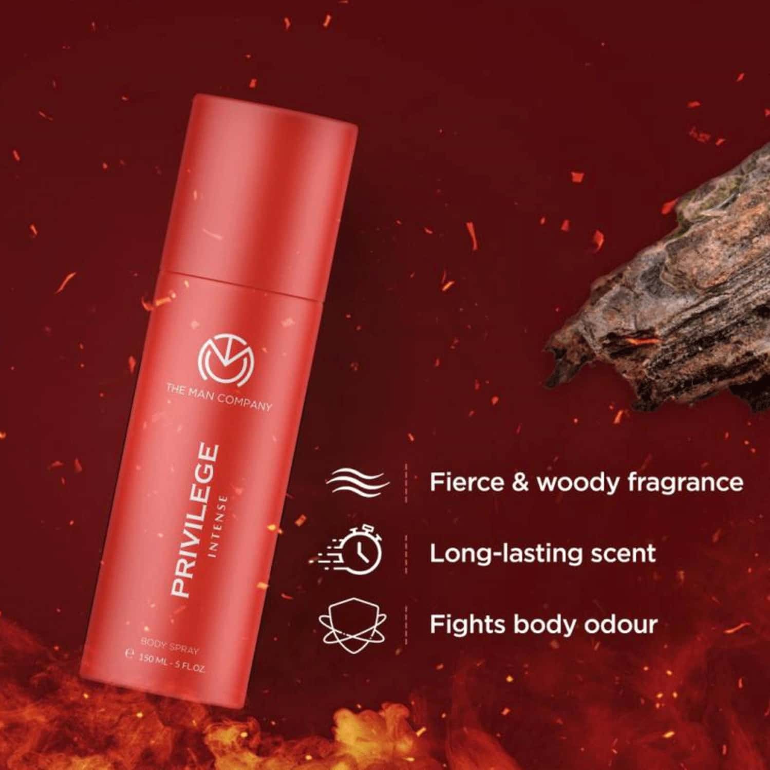 Buy THE MAN COMPANY DEODORANT FOR MEN - PRIVILEGE INTENSE - 150ML ...