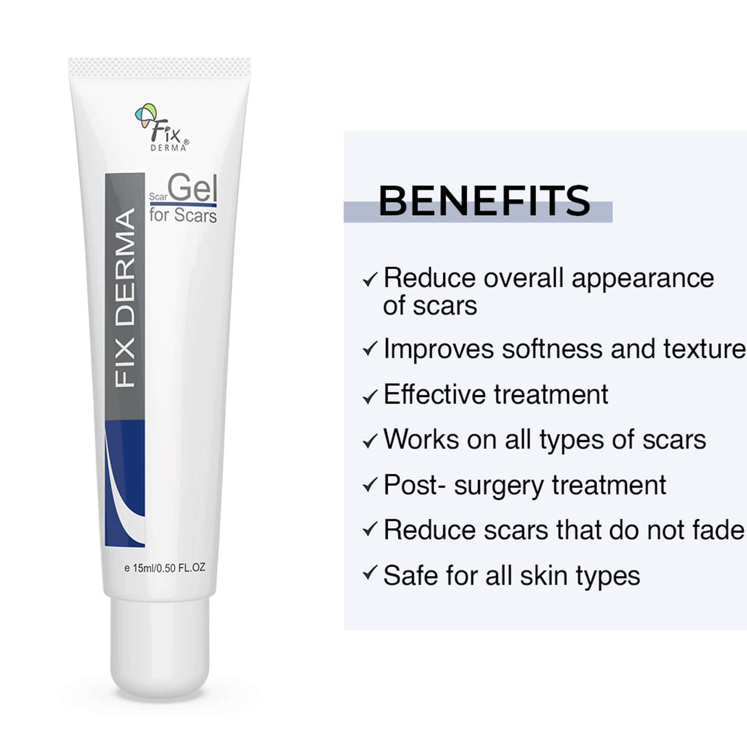 Buy FIXDERMA SCAR GEL 15ML Online & Get Upto 60% OFF at PharmEasy