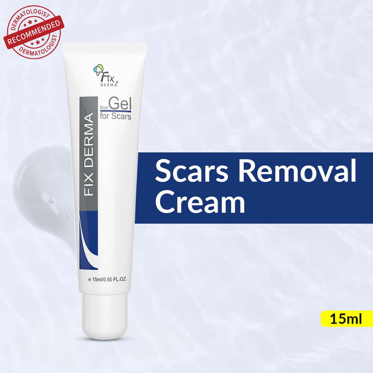 Buy FIXDERMA SCAR GEL, REDUCES ACNE SCARS, SURGERY SCARS, INJURY SCARS ...