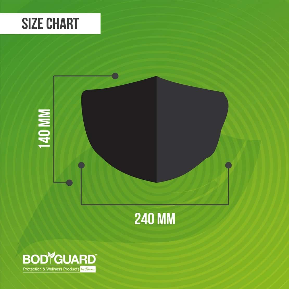 Buy BODYGUARD N95 + PM2.5 ANTI POLLUTION FACE MASK WITH ACTIVATED ...