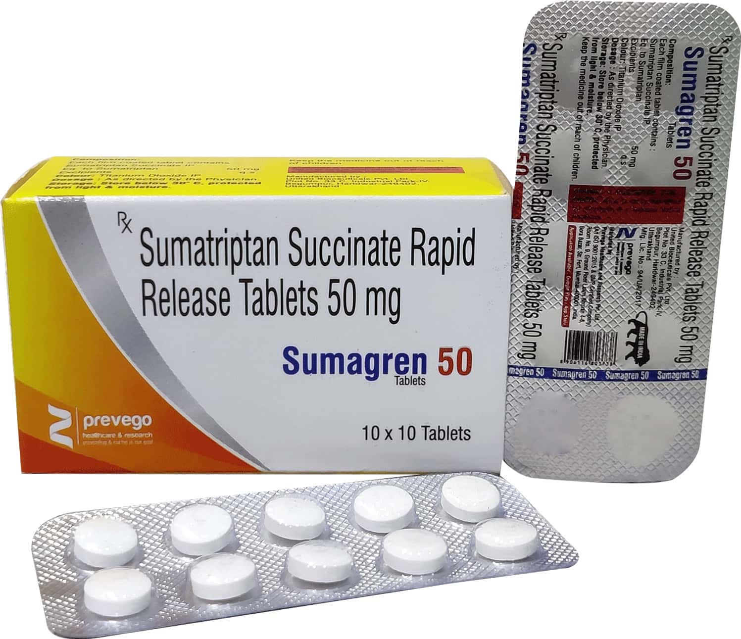 Buy Sumagren 50 MG Tablet (10) Online at Flat 15% OFF | PharmEasy