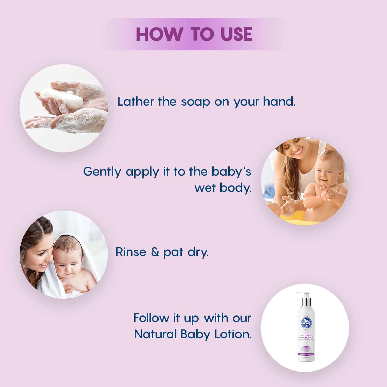 Buy THE MOMS CO. NATURAL BABY SOAP (PACK OF 2) WITH MONO CARTON Online ...