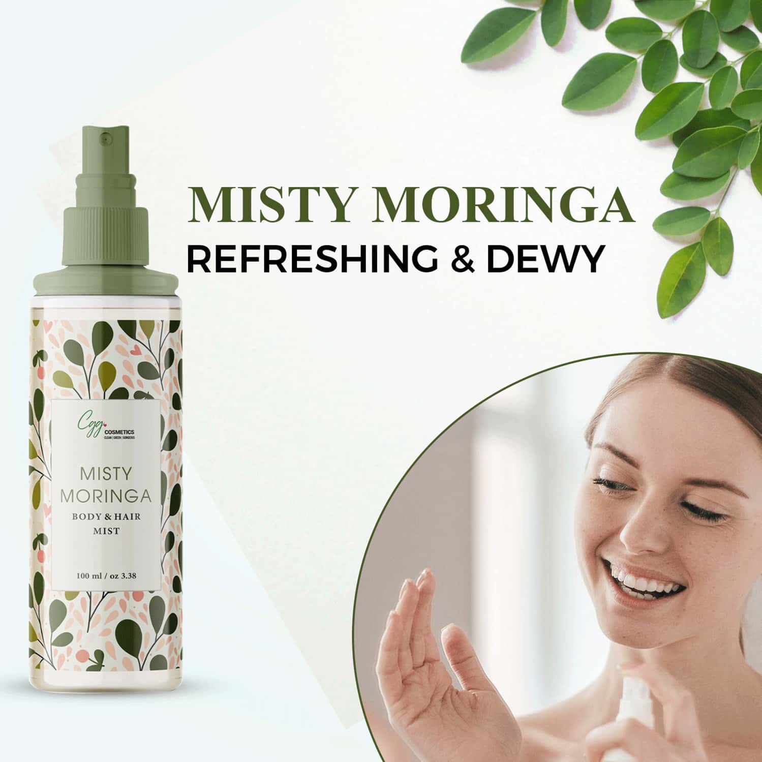 Buy CGG COSMETICS MISTY MORINGA BODY MIST - 100ML Online & Get Upto 60% ...
