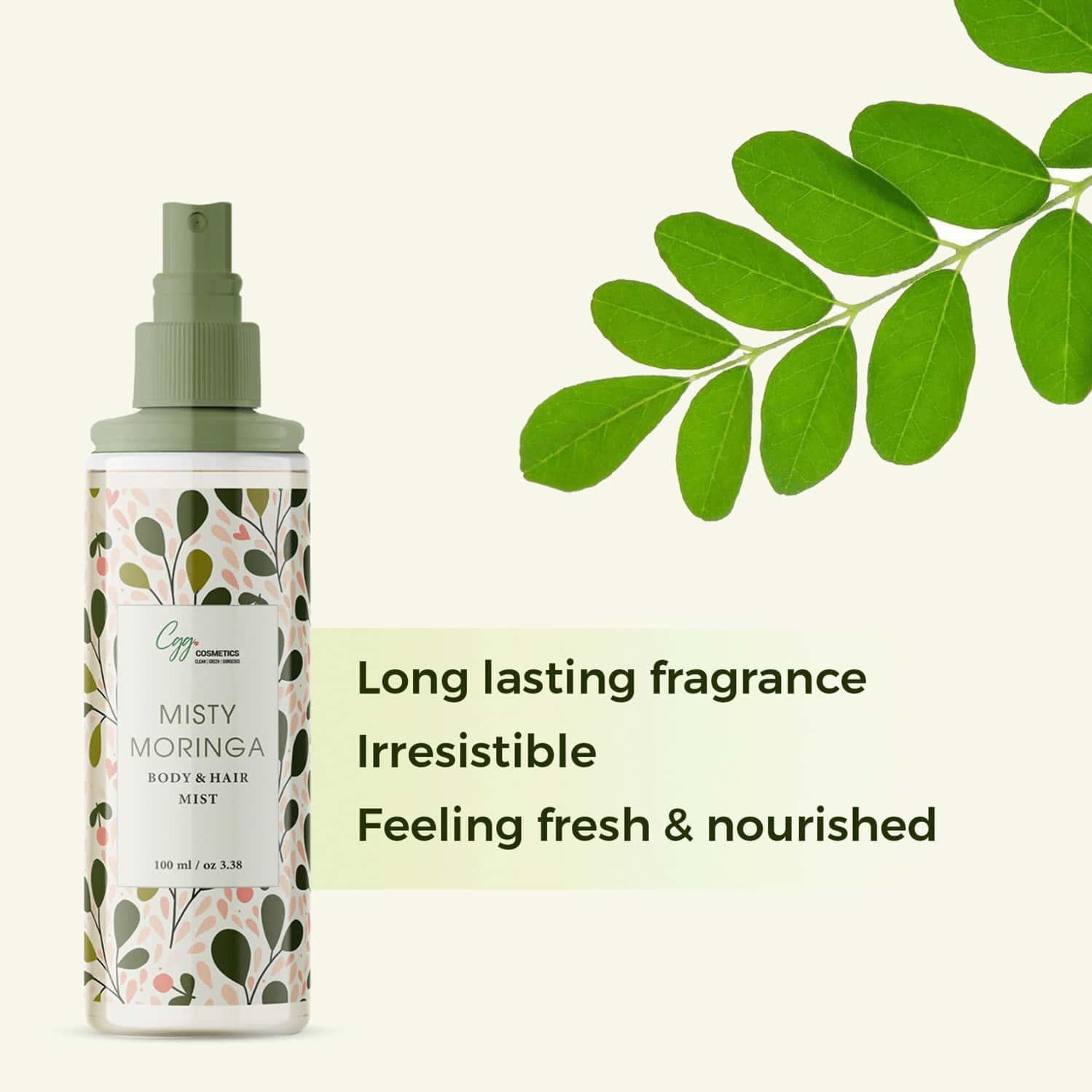 Buy CGG COSMETICS MISTY MORINGA BODY MIST - 100ML Online & Get Upto 60% ...