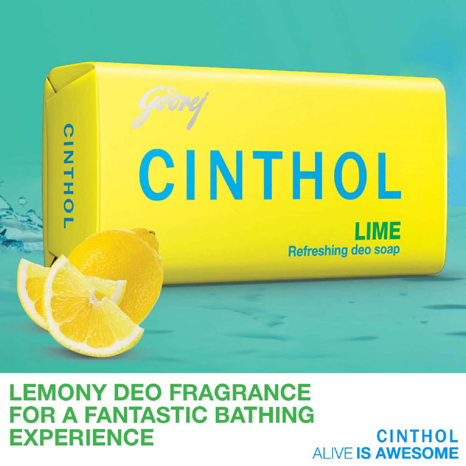 Buy CINTHOL LIME BATH SOAP - 100G (PACK OF 9) | LEMONY DEO FRAGRANCE ...