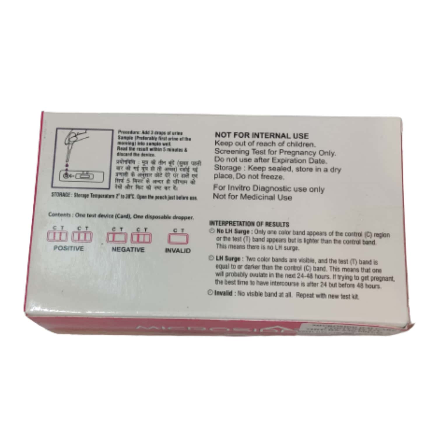 Buy MICROSIDD LH OVULATION KIT 10 TEST PACK Online & Get Upto 60% OFF ...