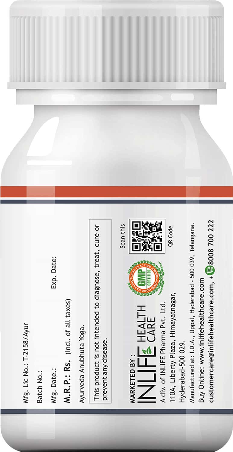 Buy INLIFE NEURO NERVE CARE HEALTH SUPPLEMENT - ASHWAGANDHA TURMERIC ...