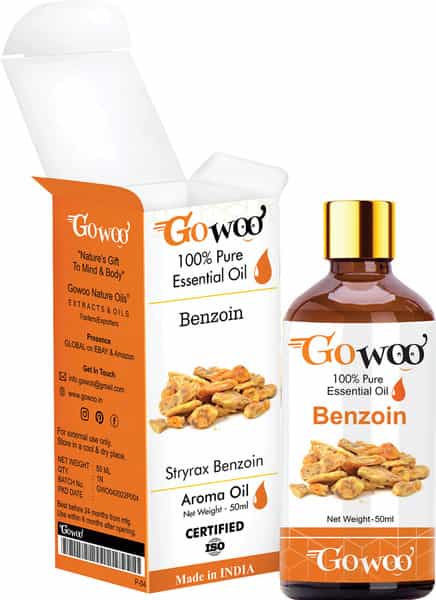 Buy GO WOO 100% PURE BENZOIN OIL VIRGIN & UNDILUTED 50 ML Online & Get ...