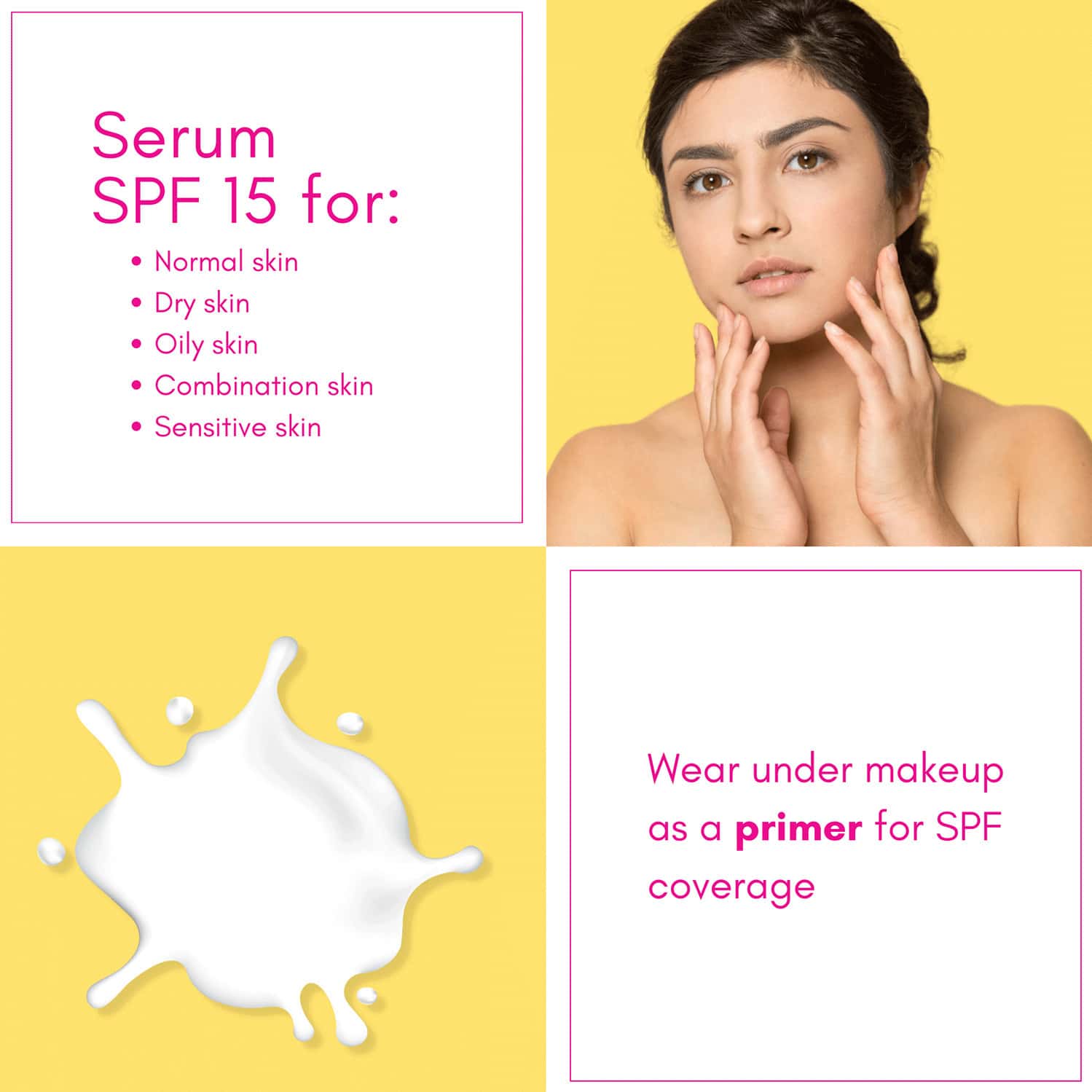 Buy COS-IQ INDOOR SUNSCREEN SERUM SPF 15 PA++++ BROAD SPECTRUM 30ML UVA ...