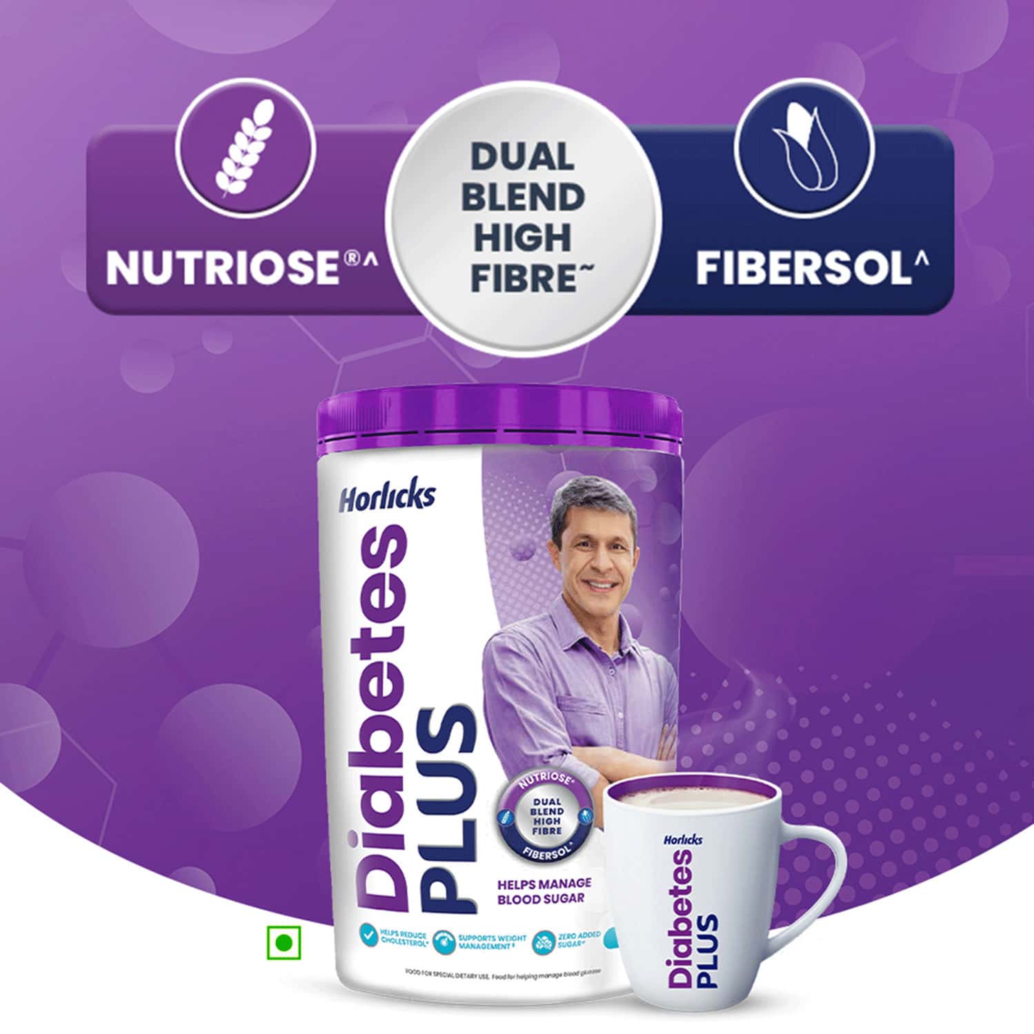 Buy HORLICKS DIABETES PLUS VANILLA 400 G JAR Online & Get Upto 60% OFF ...