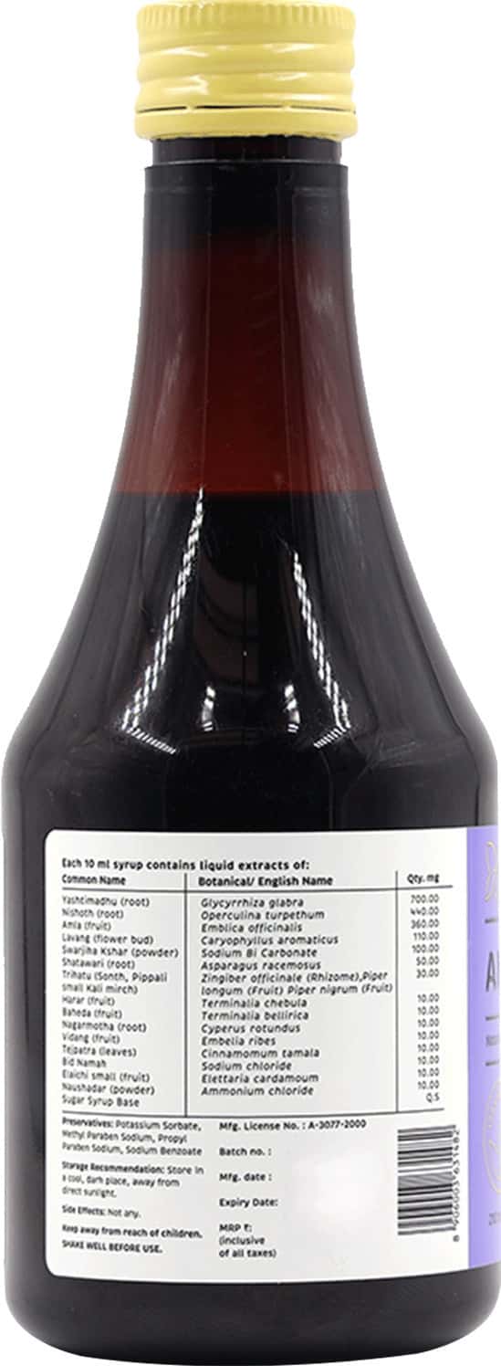 Buy FORESTREASURES ANTACID SYP 210ML Online & Get Upto 60% OFF at PharmEasy