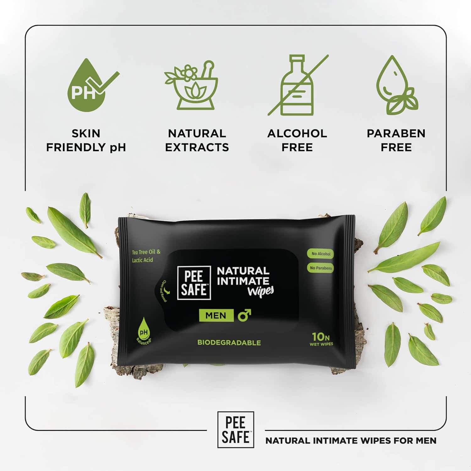 Buy PEE SAFE INTIMATE WASH (100ML) & INTIMATE WIPES (PACK OF 10) Online ...