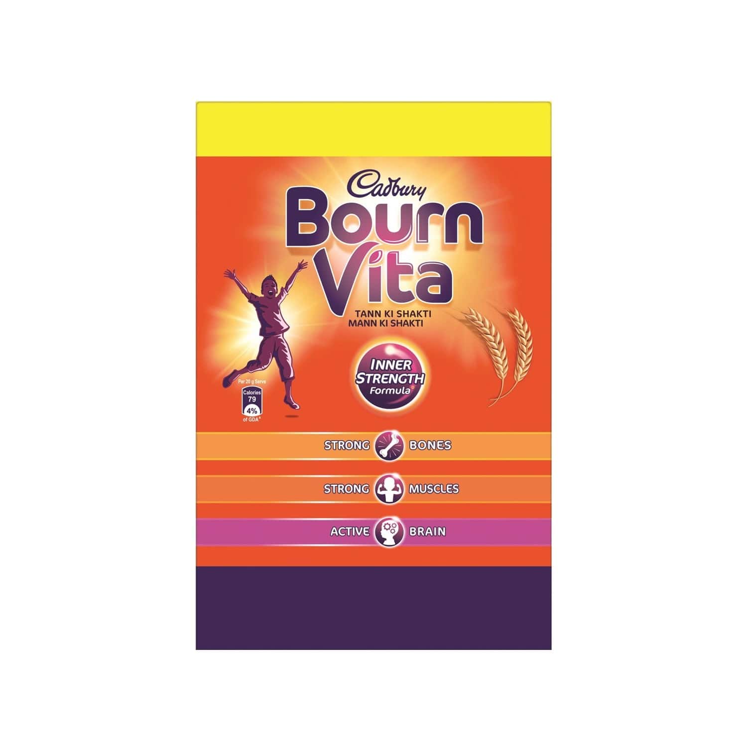 Buy CADBURY BOURNVITA HEALTH DRINK, 2KG CARTON PACK Online & Get Upto ...