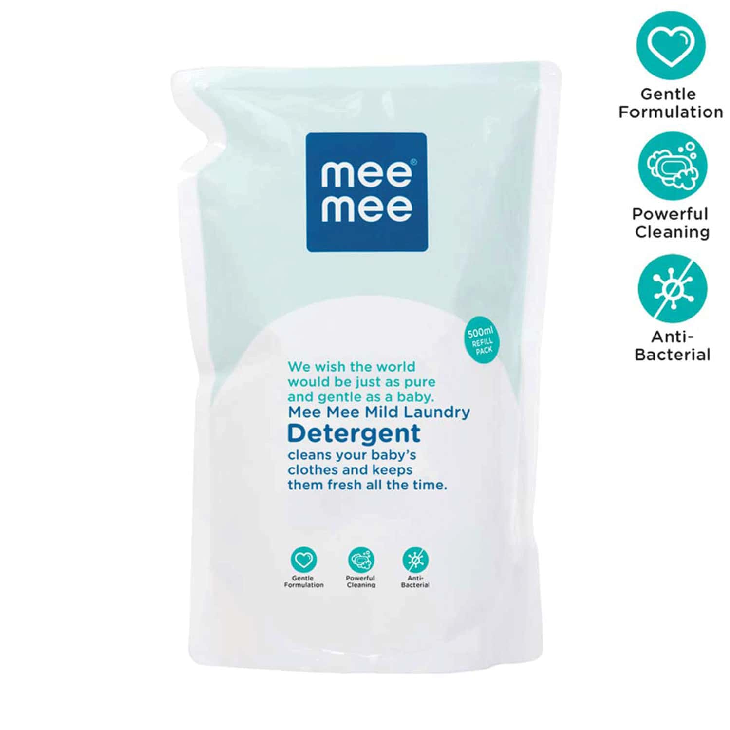 Buy MEE MEE MILD BABY LIQUID LAUNDRY DETERGENT 500ML & MEE MEE ...