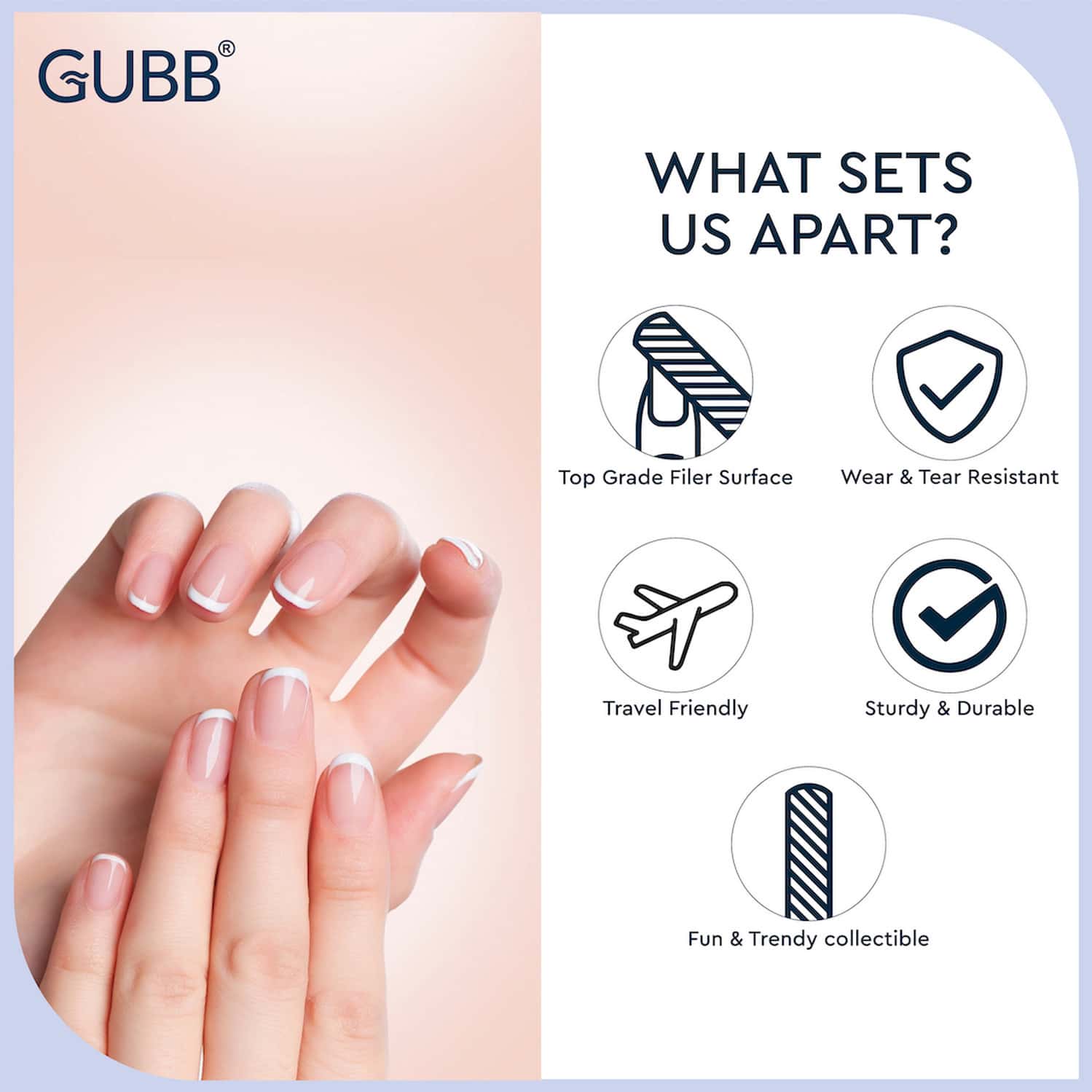 Buy GUBB NAIL FILER SET Online & Get Upto 60% OFF at PharmEasy