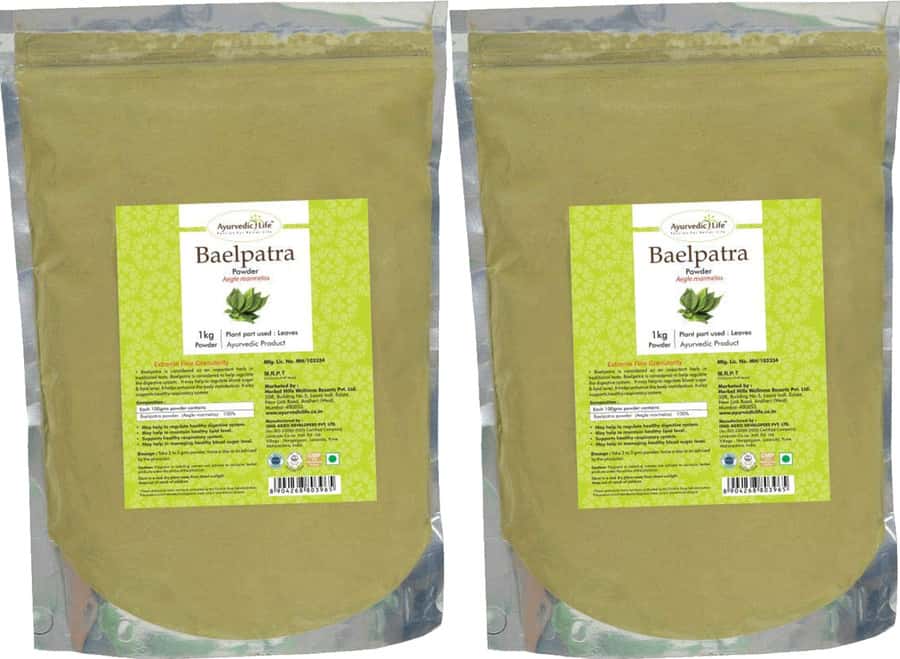 Buy AL-AYURVEDIC LIFE HERBAL BAELPATRA POWDER BILVA PATRA POWDER 1 KG ...