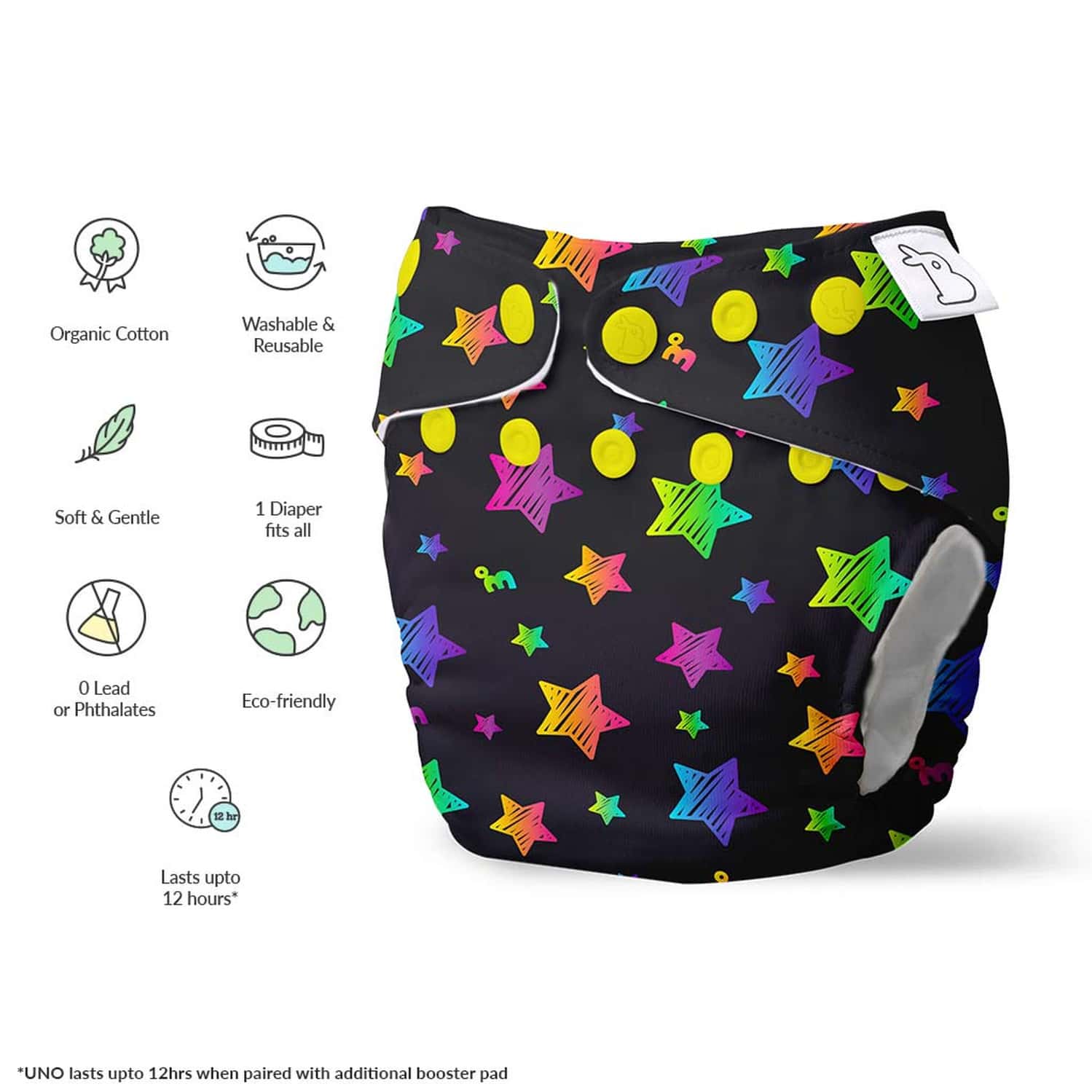 Buy SUPERBOTTOMS REUSABLE & WASHABLE CLOTH DIAPERS (BABIES) CLOTH ...