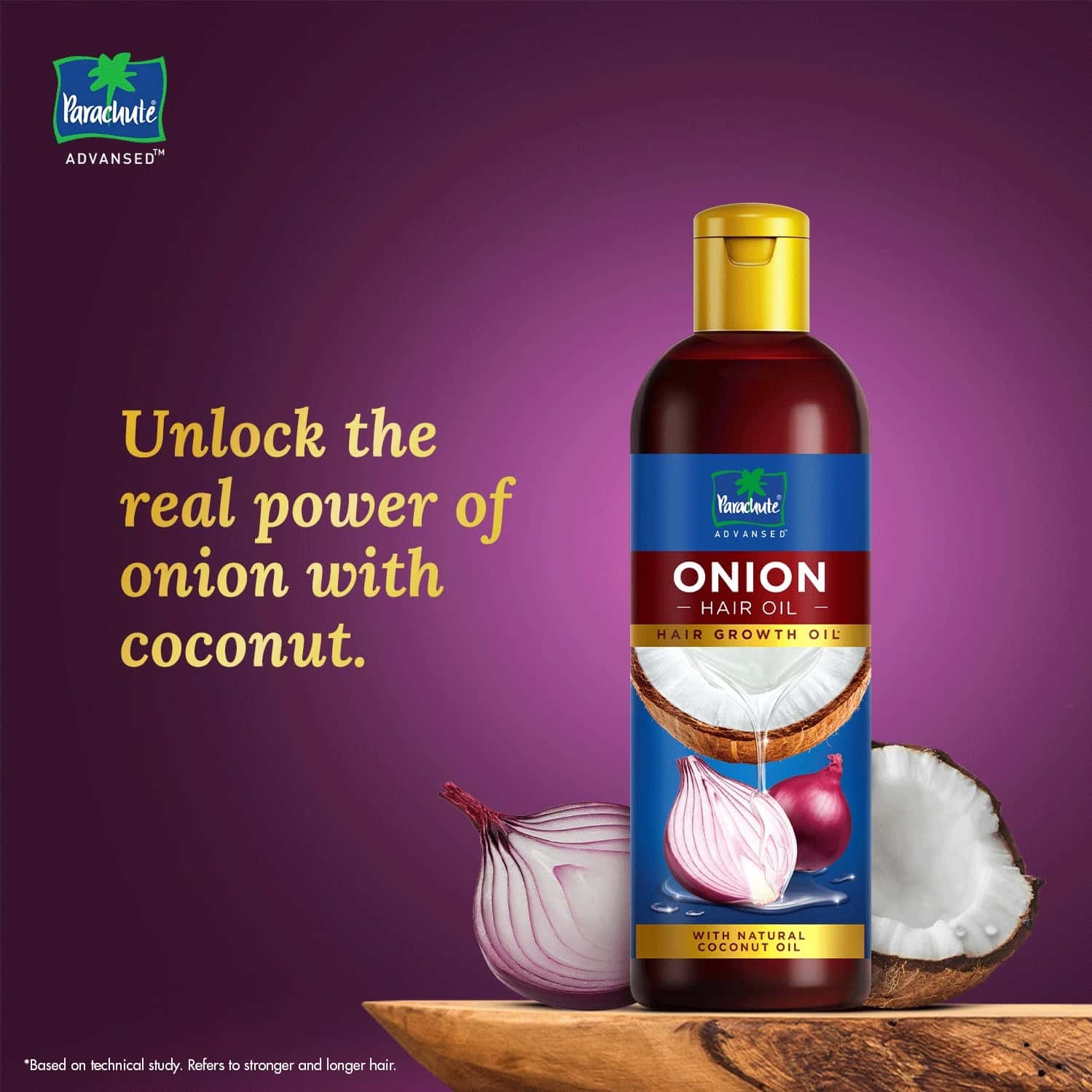 Buy PARACHUTE ADVANSED ONION HAIR OIL WITH NATURAL COCONUT OIL - 200ML Online & Get Upto 60% OFF ...