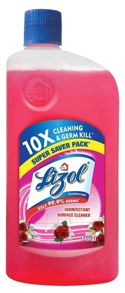 Buy Lizol Floral Disinfectant Floor Cleaner Bottle Of 975 Ml Online at ...
