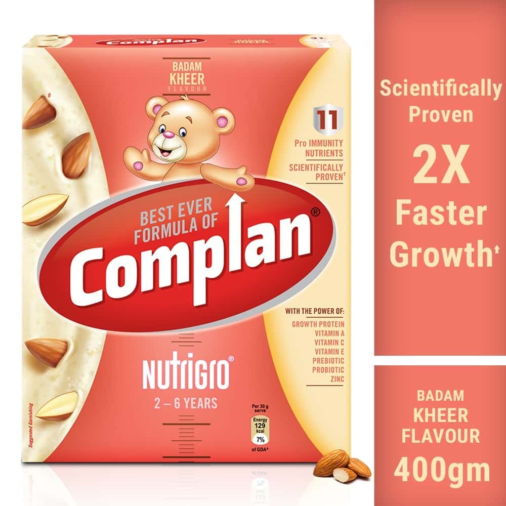Buy Complan Nutrigro Child Nutrition Drink For Toddlers (2 -6 Year) Box ...