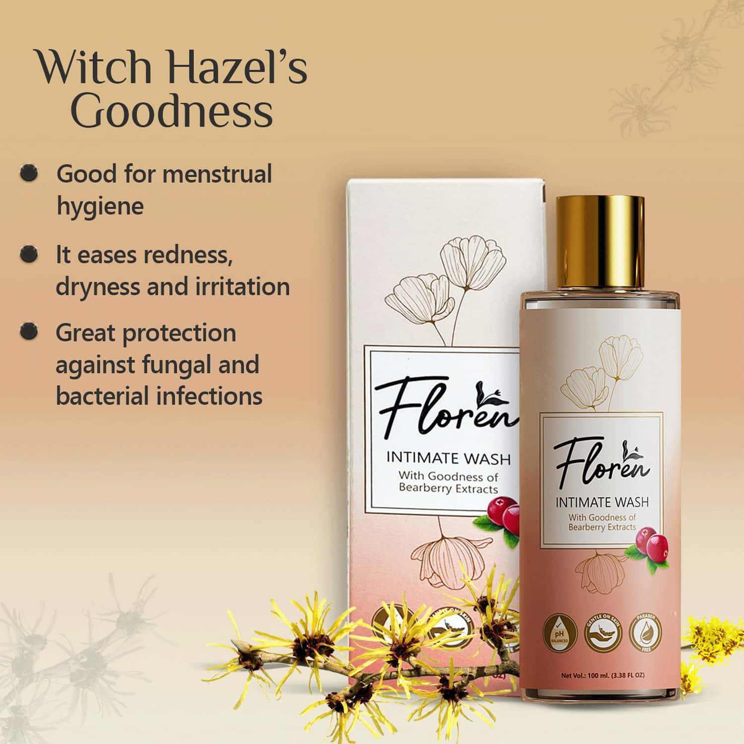 Buy FLOREN REUSABLE MENSTRUAL CUP (TINY) WITH INTIMATE WASH (100ML ...