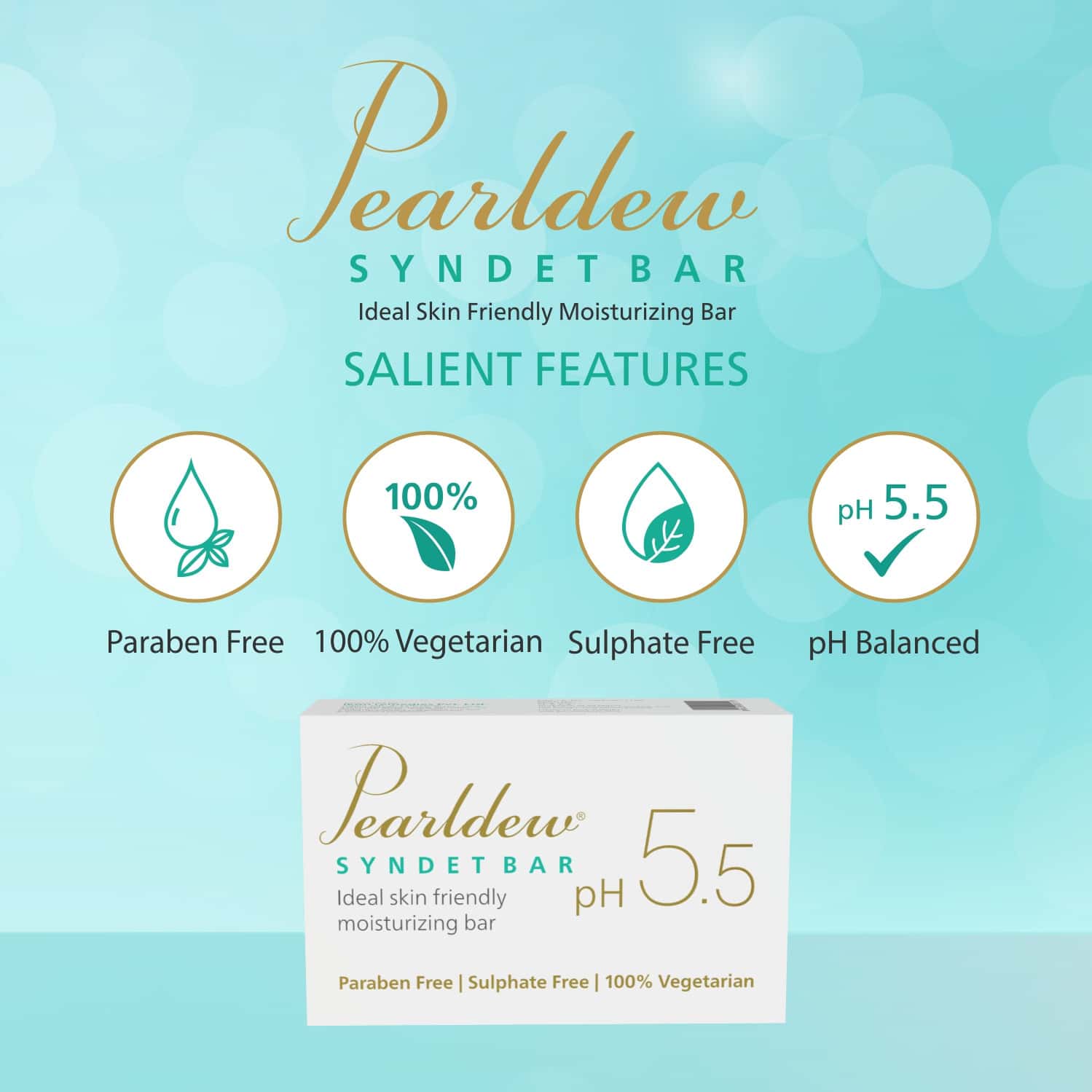 Buy PEARLDEW SYNDET BAR 75 GM | SHEA BUTTER & TEA TREE OIL | PH 5.5 ...