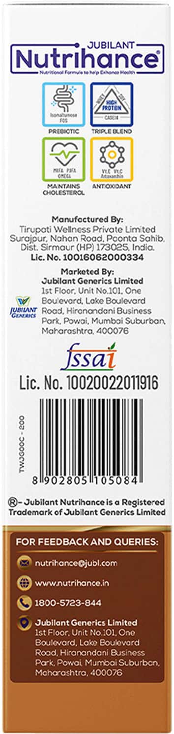 Buy JUBILANT NUTRIHANCE BALANCED WITH 50 VITAL NUTRIENTS (200 G ...
